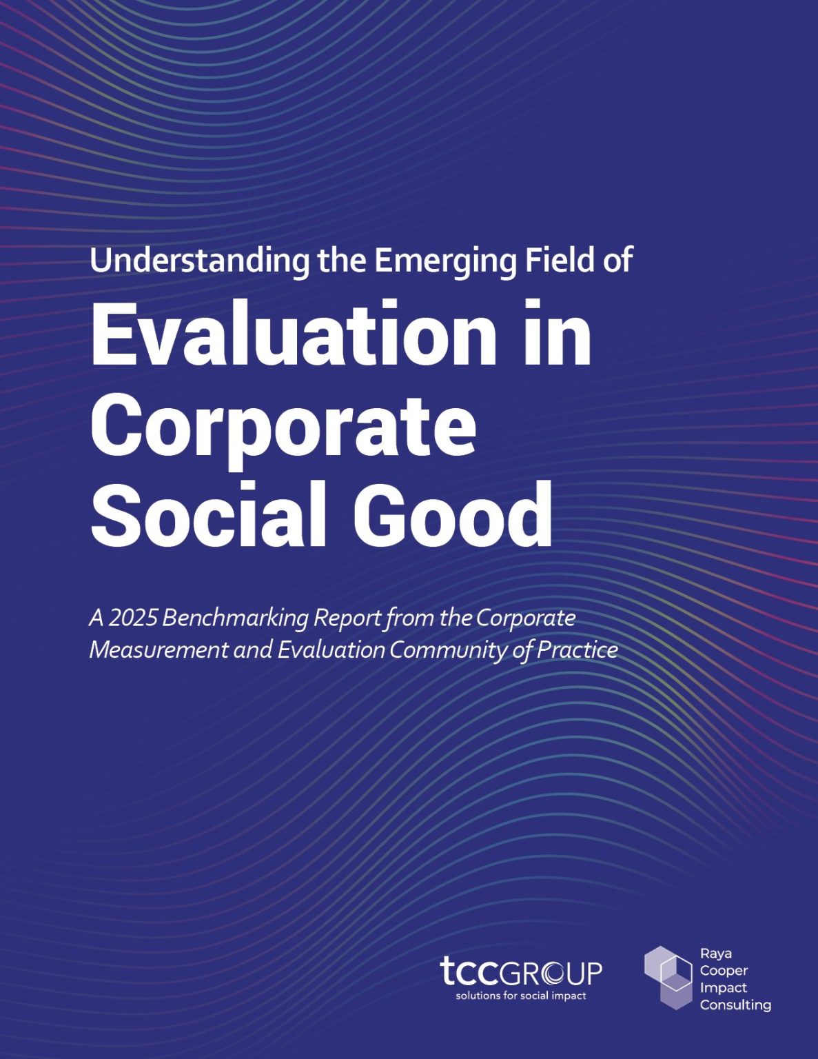 Understanding the Emerging Field of Evaluation in Corporate Social Good ...