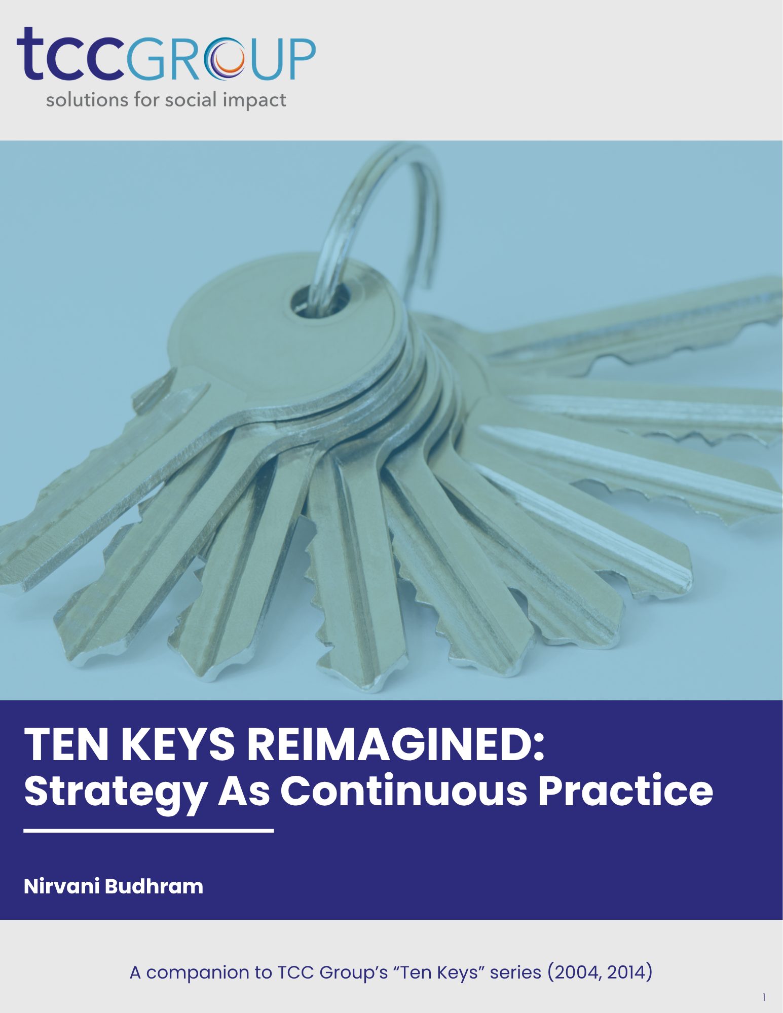 Ten Keys Reimagined: Strategy as Continuous Practice - TCC Group